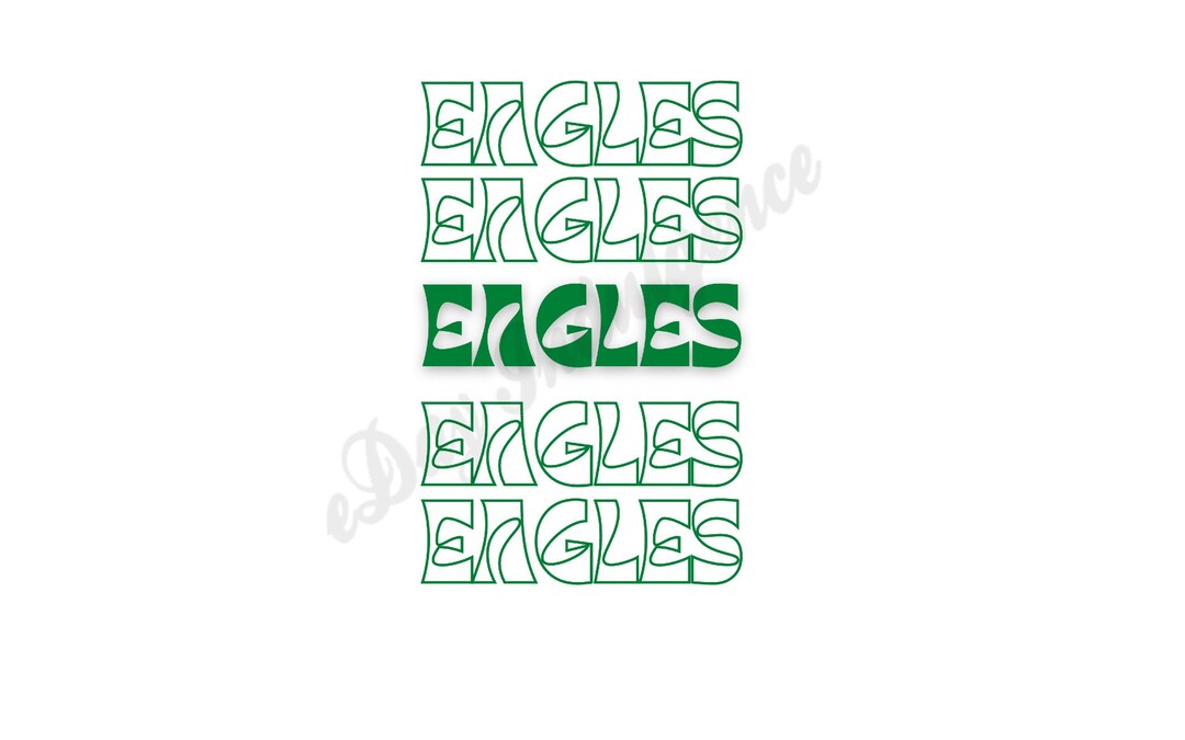 Eagles Digital Download SVG PNG PDF Football Printable Art Philly ...