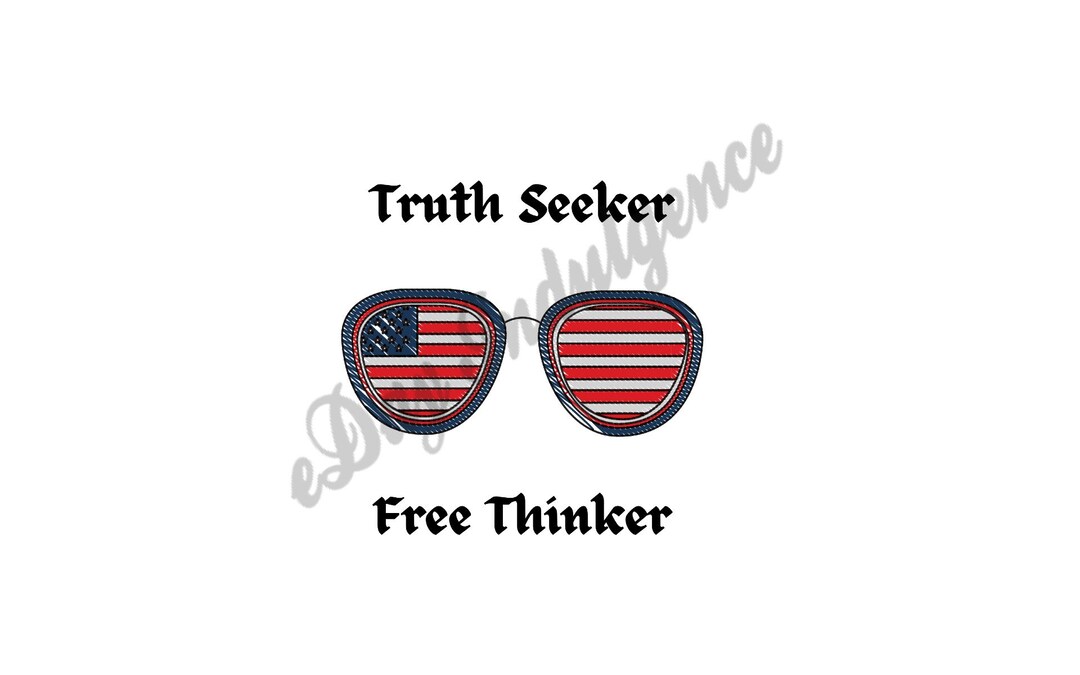 Truth Seeker Free Thinker Digital Download PNG SVG File for Cricut ...