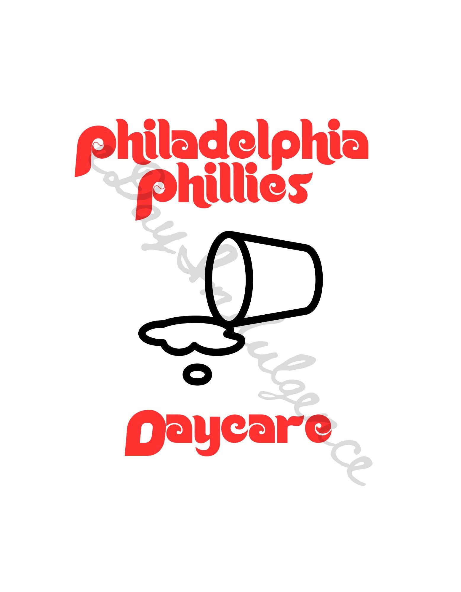 Phillies Daycare Digital Download SVG PNG File Baseball Champions ...