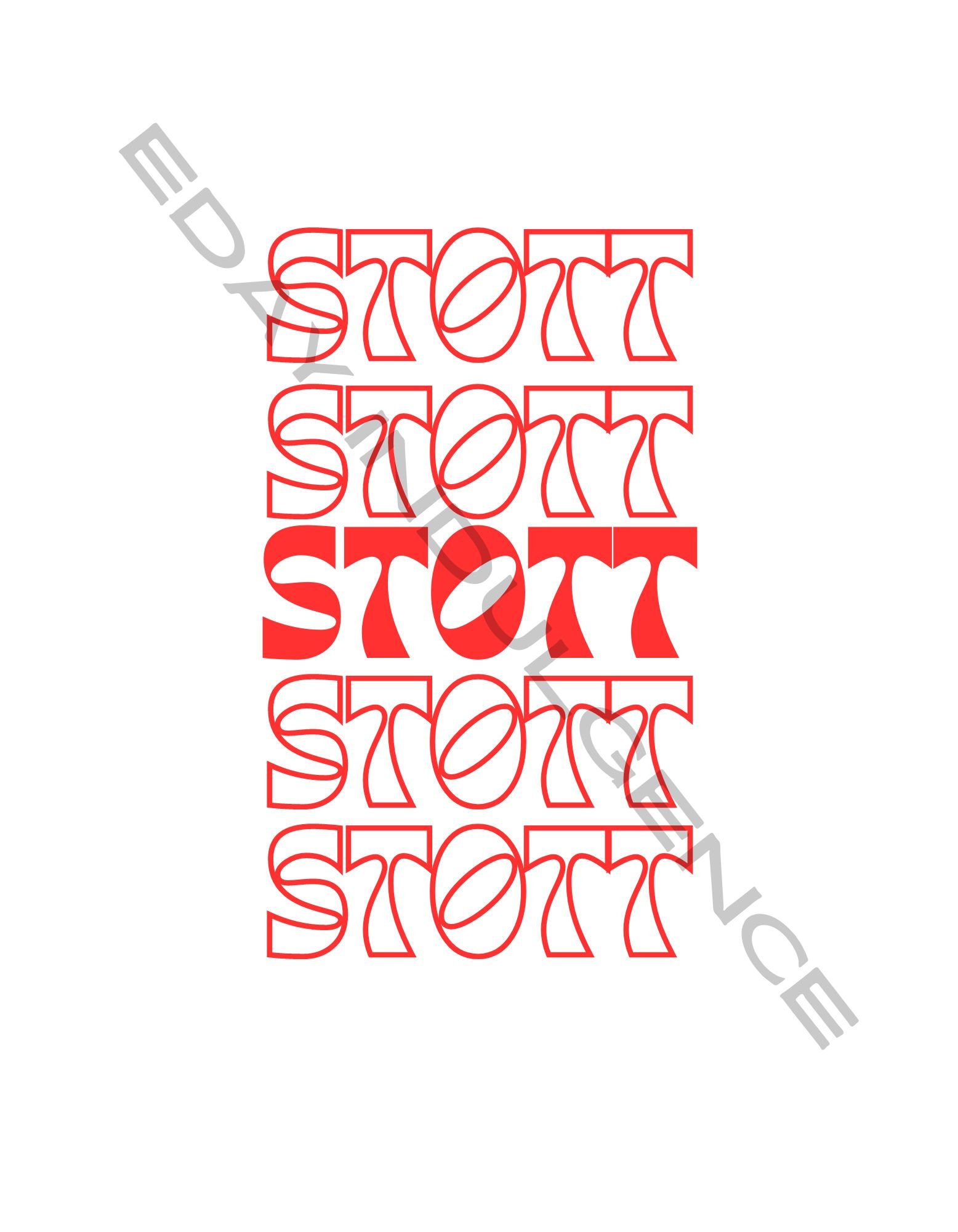 Phillies Stott DIY Digital Download Art Philadelphia Baseball Wallpaper ...