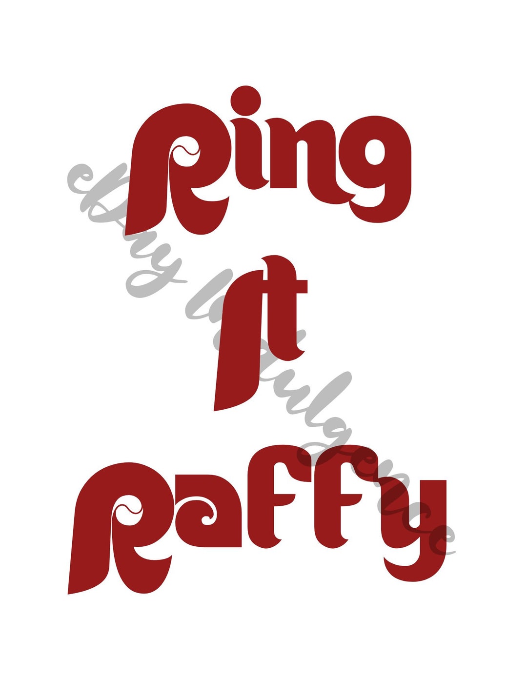 Ring It Raffy Bohm Phillies Philadelphia Baseball Alec DIY Digital ...