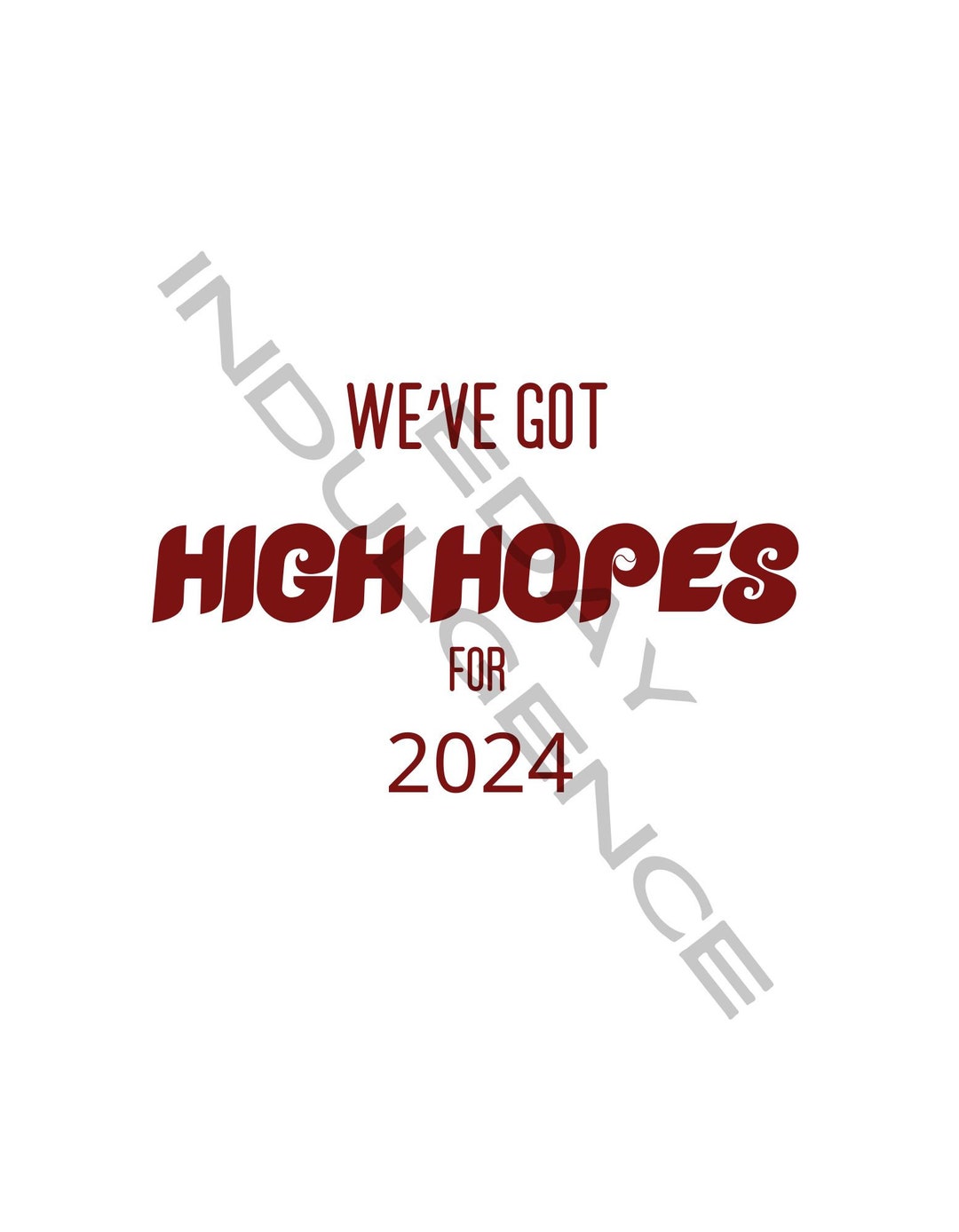 Phillies High Hopes 2024 Baseball Season Philadelphia Digital Download ...