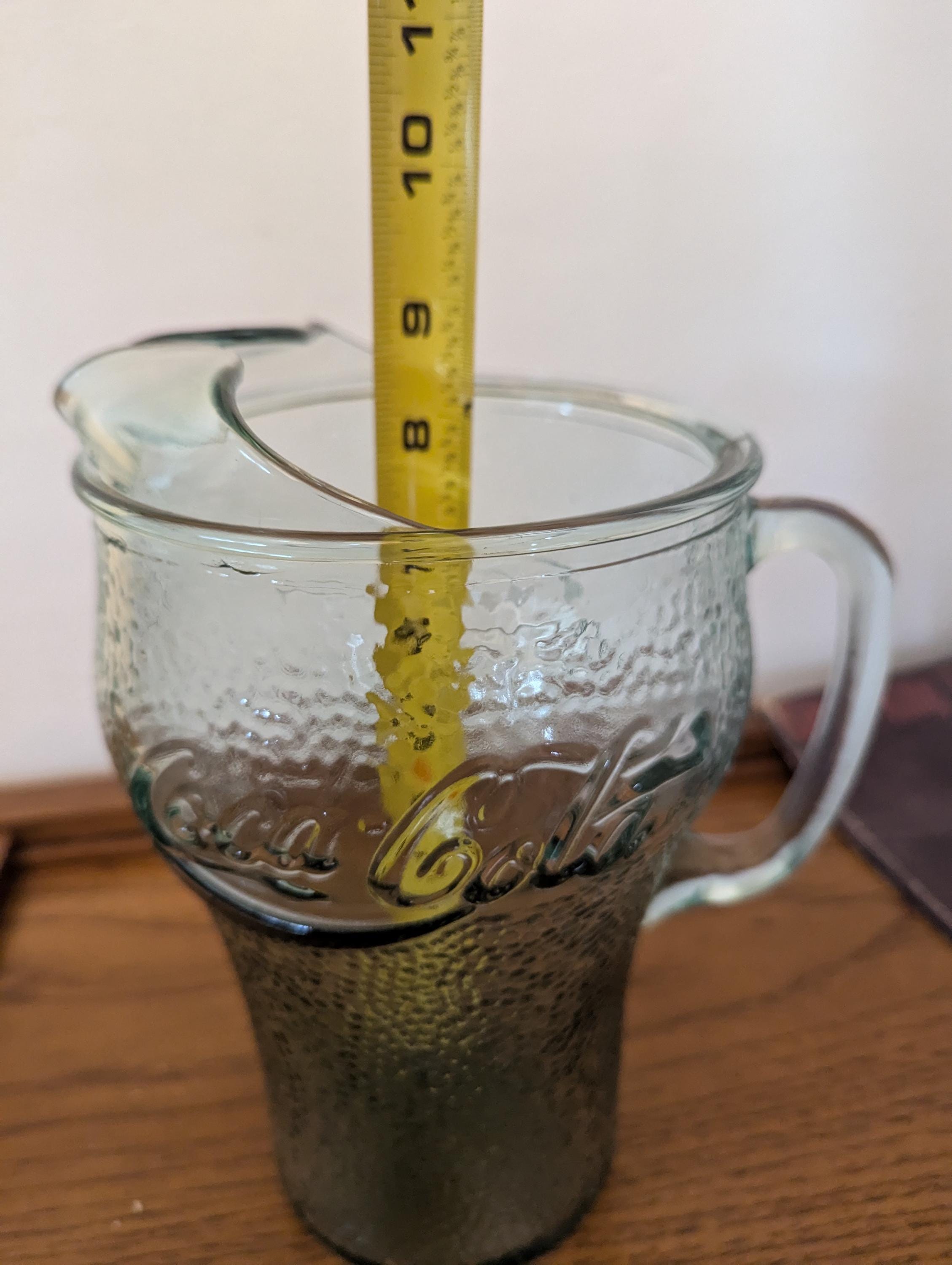 Coca Cola Glass Pitcher - Etsy