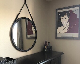 40 Inch Round Wall Mirror - Etsy