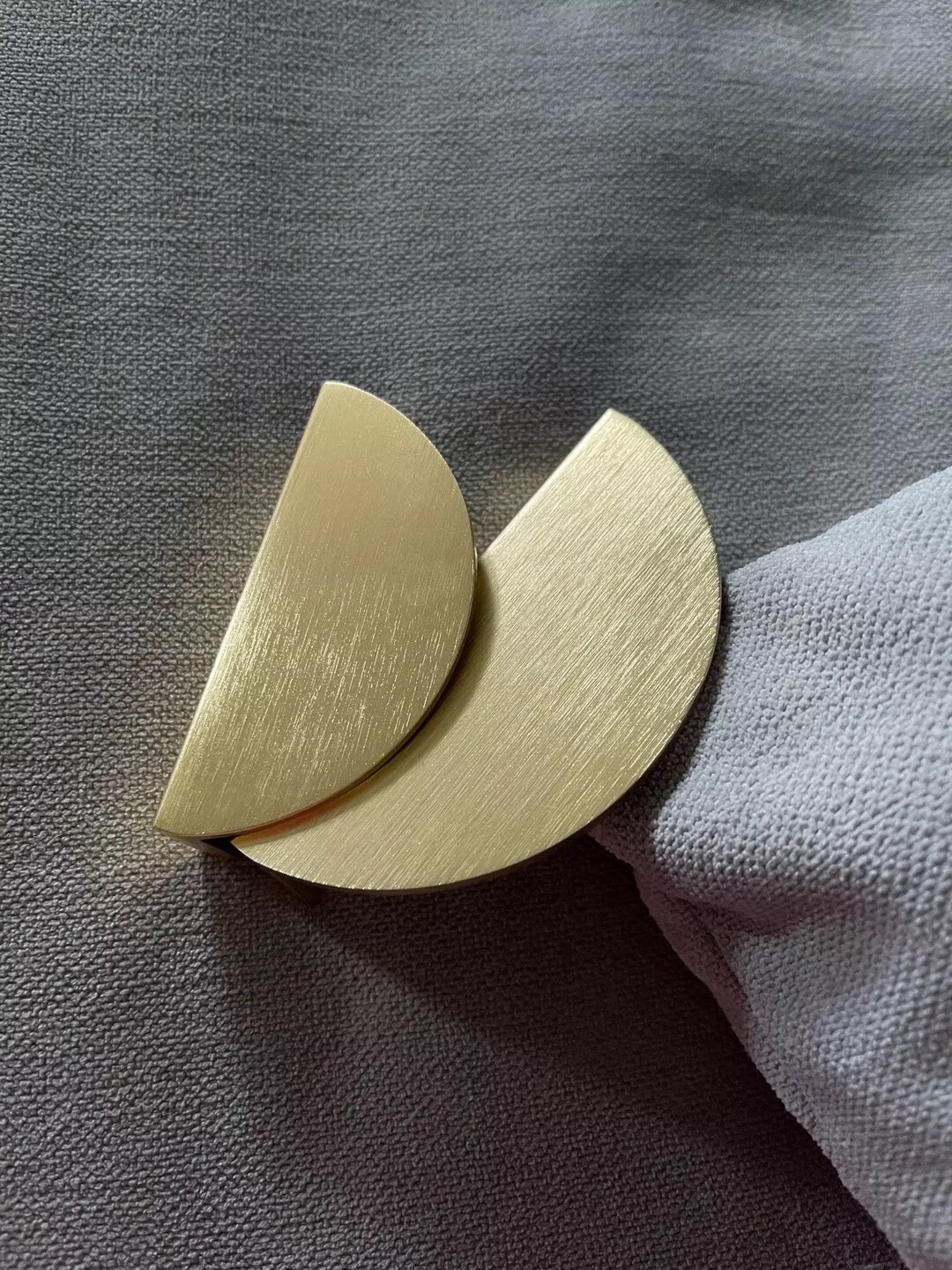 Premium Thin Solid Brass Bar Handles Modern Gold Cabinet Hardware ...