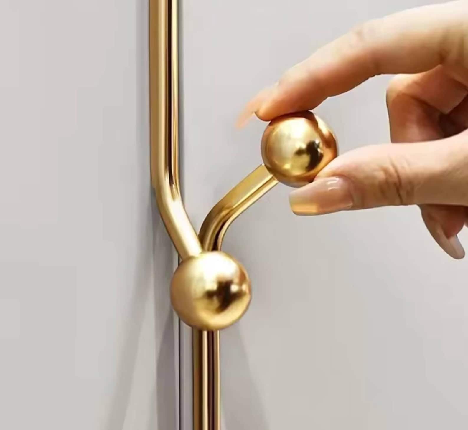 Modern Unusually Shaped Cabinet Handles Kitchen Knob Pull Wardrobe ...