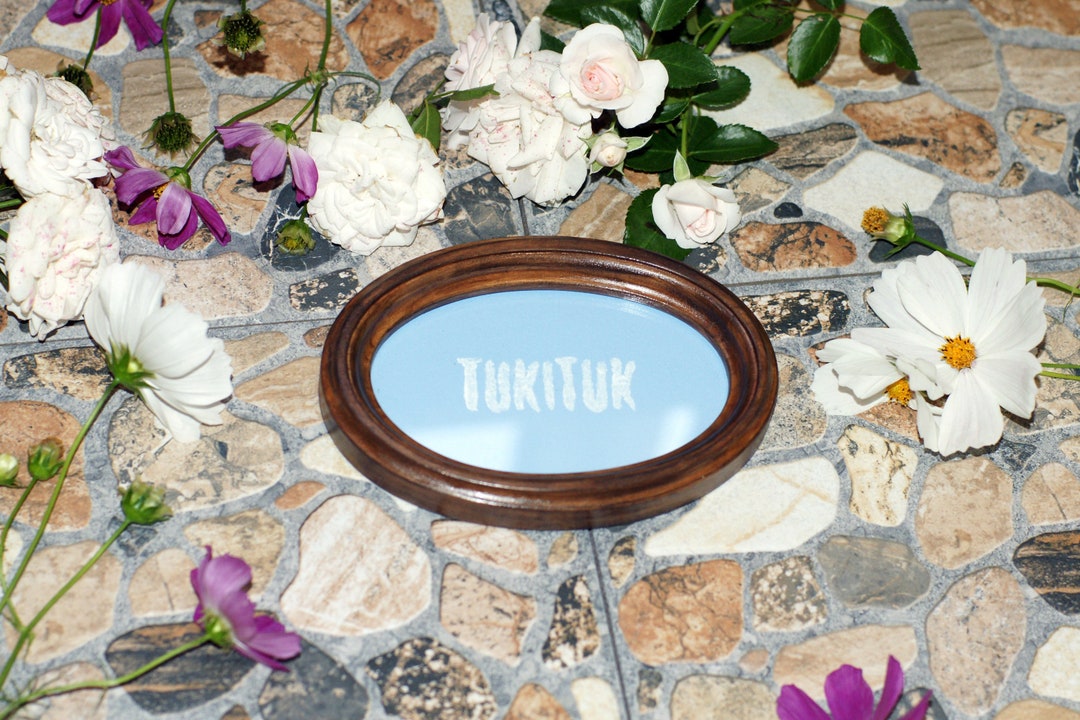 Oval Picture Frame, Oval Photo Frame, Decorative Wooden Frame, Home ...