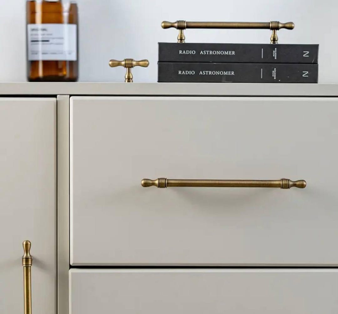Bronze Long Cabinet Pulls Large Kitchen Handle Drawer Pulls Drawer ...
