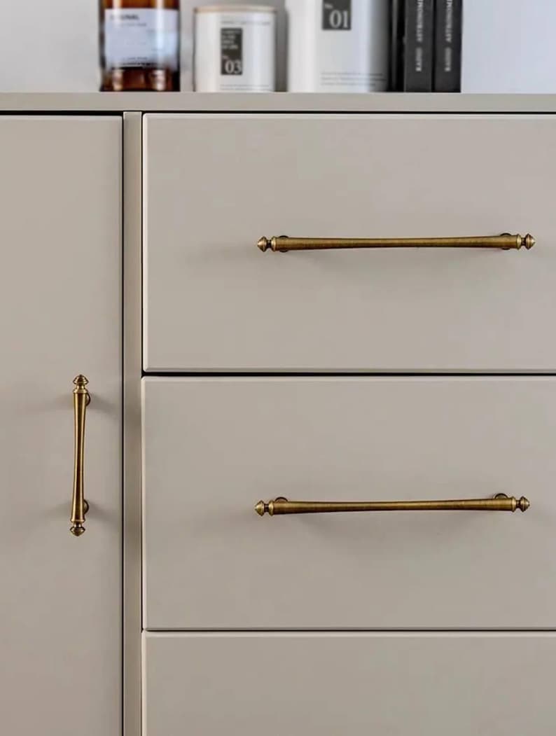 Bronze Long Cabinet Pulls Large Kitchen Handle Drawer Pulls Drawer ...