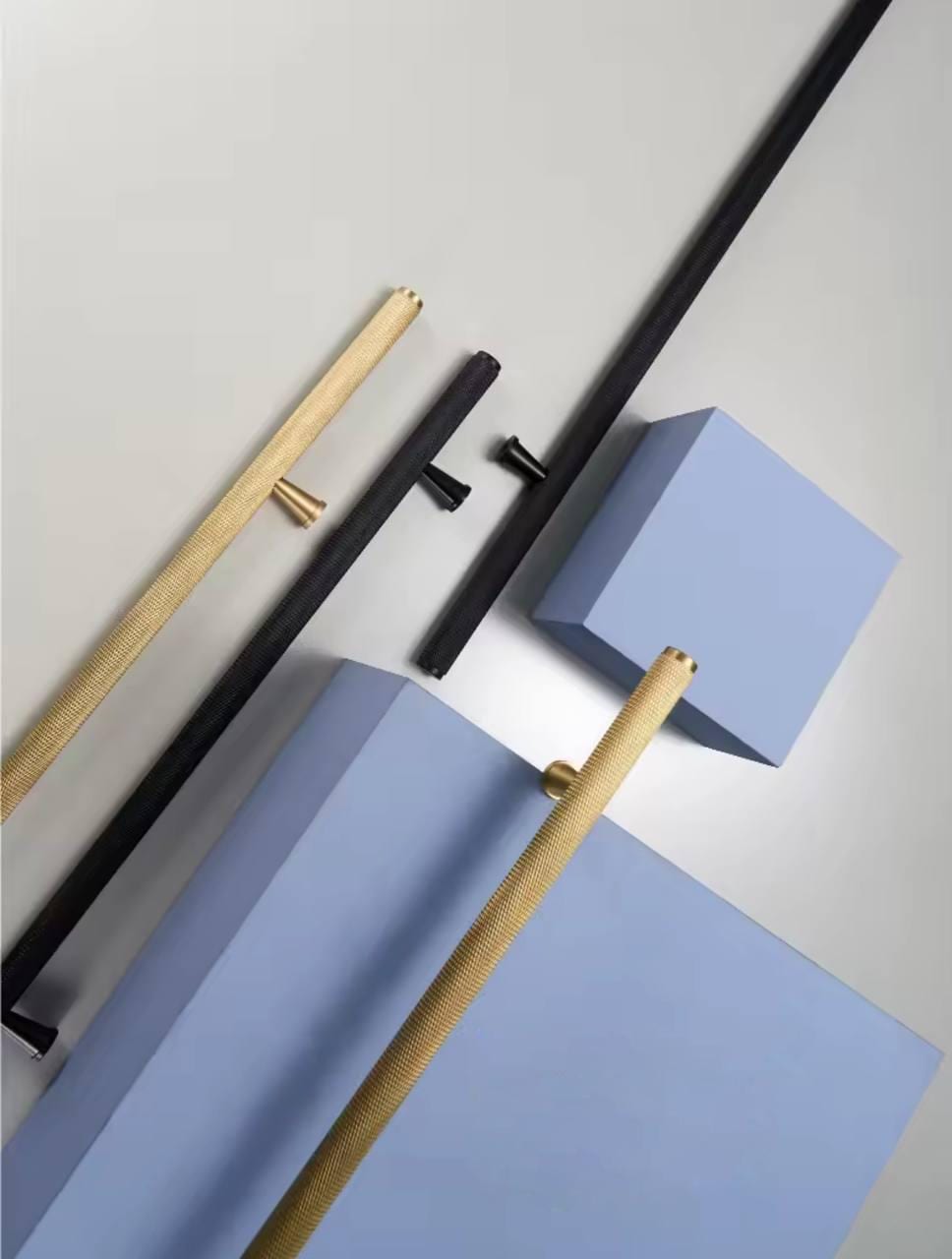 Modern Metal Refrigerator Long Handles Large Metal Bar Pulls Knobs ...