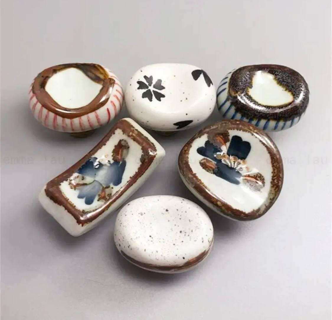 Ceramic Small Cabinet Handles Drawer Pull Knob Dresser Drawer Pull ...