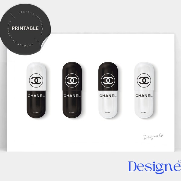 Chanel Printable - Etsy