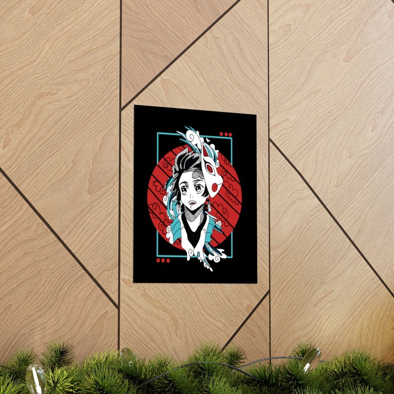 Anime Poster Anime Fanart Matte Poster Print Minimalist Wall - Etsy