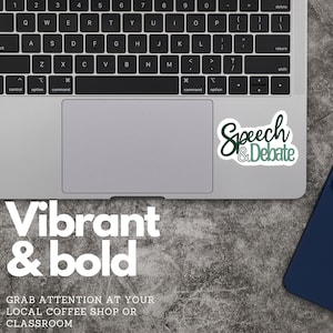 Custom Speech and Debate Sticker, Debate, Forensics, High School Speech ...