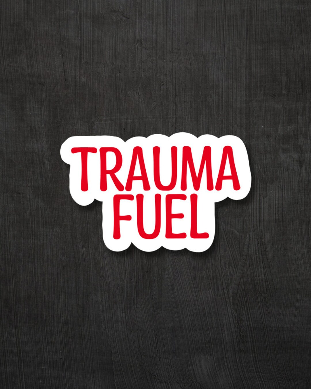 Trauma Fuel Sticker for Water Bottles, Trauma Nurse, ER Nurse, ER ...