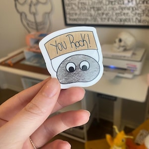 You Rock Sticker, Motivational Sticker, Vinyl Sticker, Gift for ...
