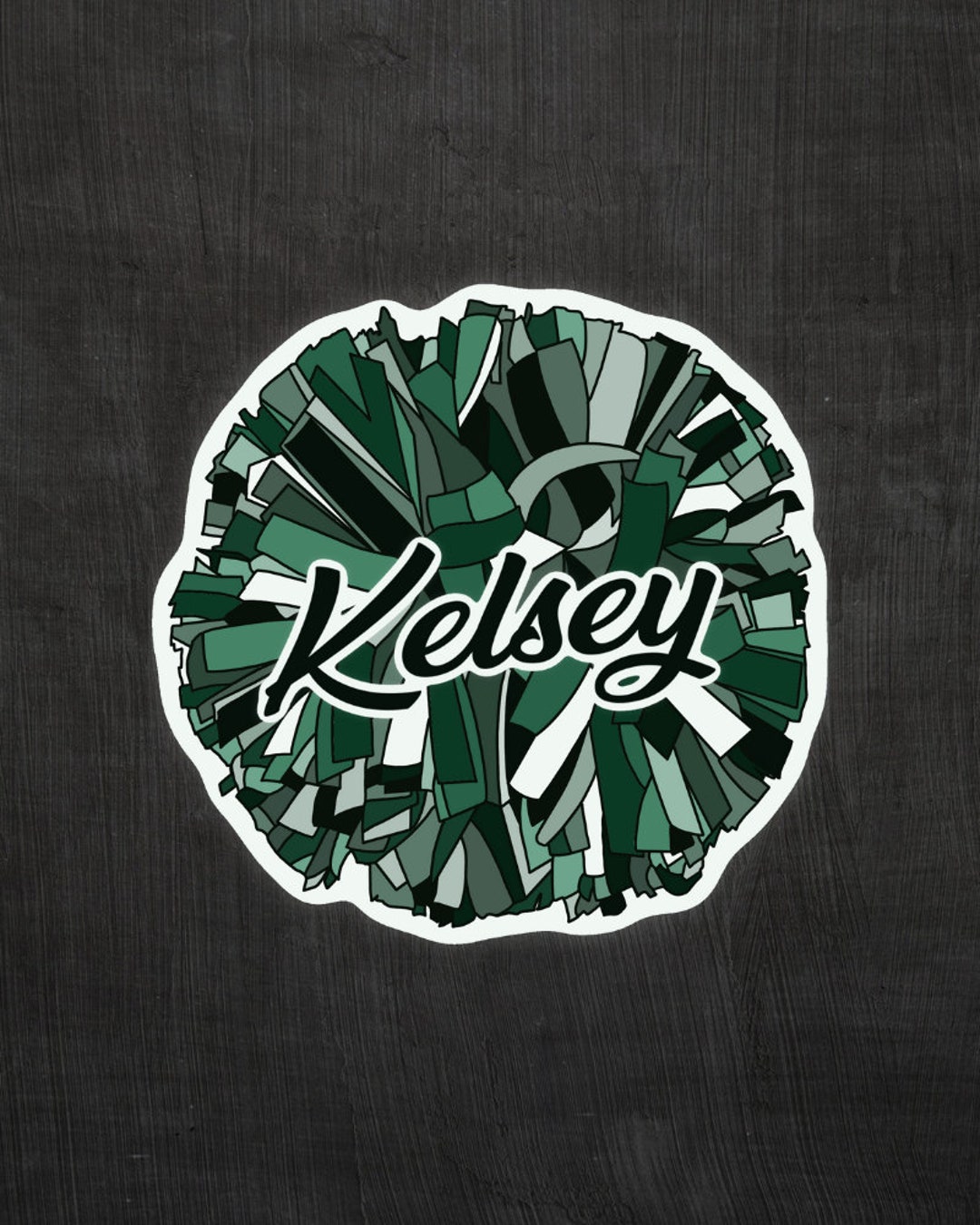 Custom Cheer Sticker, Vinyl, Cheerleading, High School Cheer, Middle ...