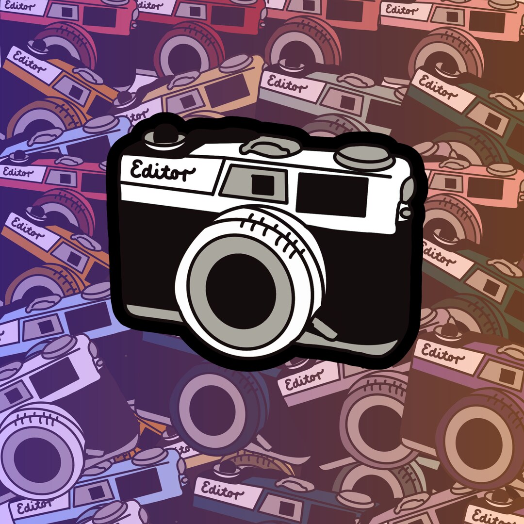 Yearbook Photo Editor Sticker, Gift for a Yearbook Staff, Gift for ...