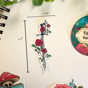 Fantasy Sword Sticker Fantasy Sticker Medieval Sword Kindle Sticker ...