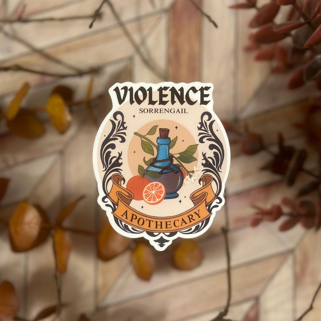 Fourth Wing Violet Sorrengail Sticker Basgiath War College Sticker ...
