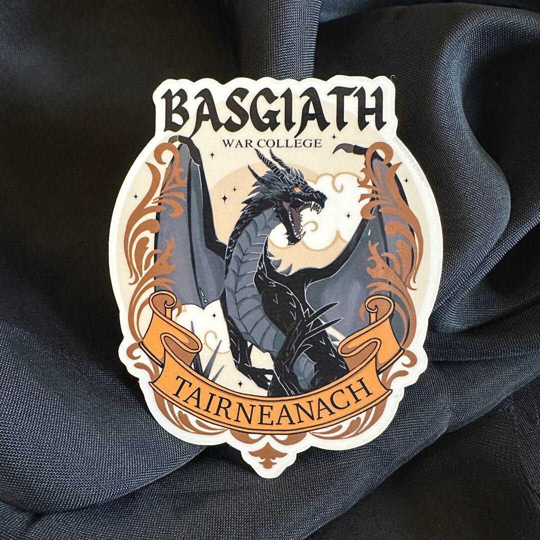 Fourth Wing Tairn Sticker Basgiath War College Sticker Dragon Rider ...