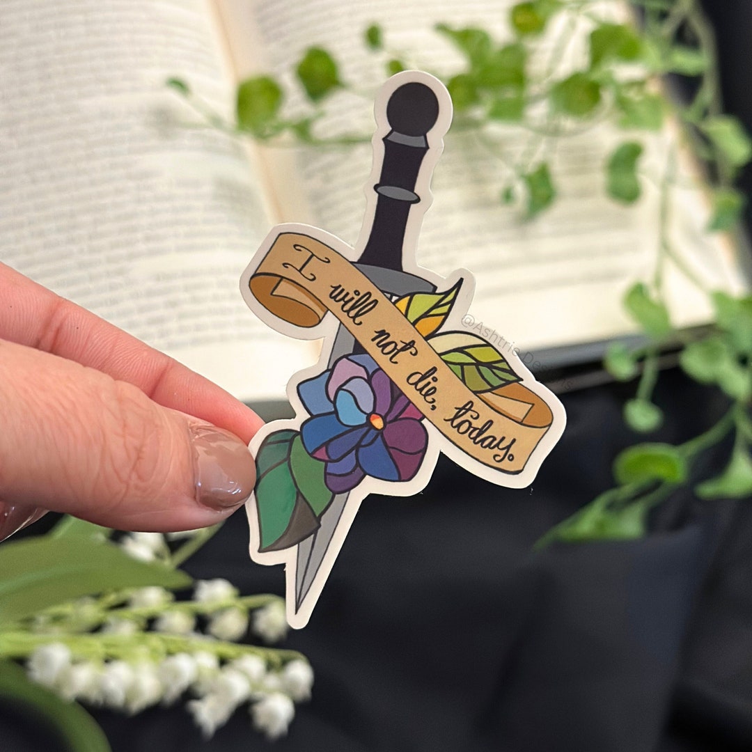 Sticker Fourth Wing Fantasy Sticker Bookish Sticker Booktok Gift for ...