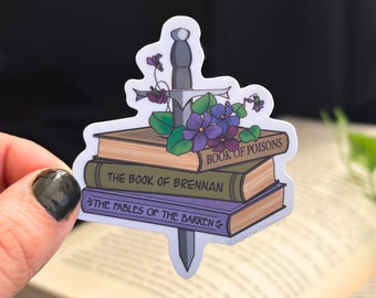 Sticker Fourth Wing Fantasy Sticker Bookish Sticker Booktok Gift for ...