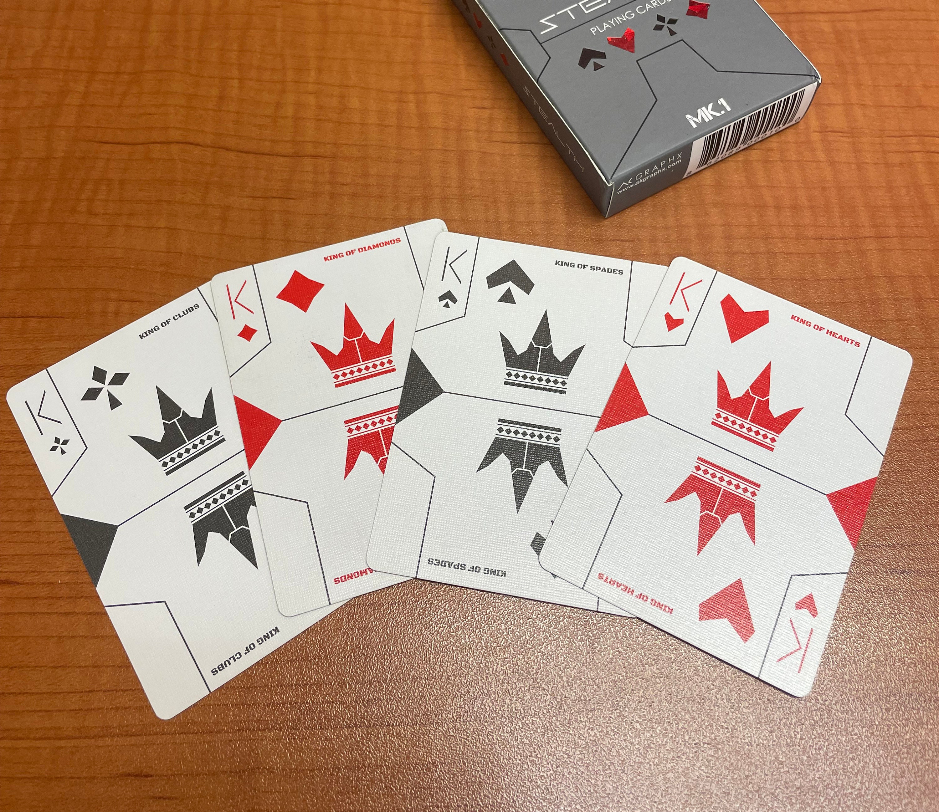 Stealth Playing Cards MK1 12 PACK BRICK - Etsy