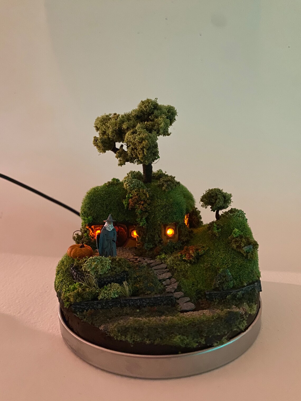 The Shire Bag End Diorama Miniature From Lord of the - Etsy
