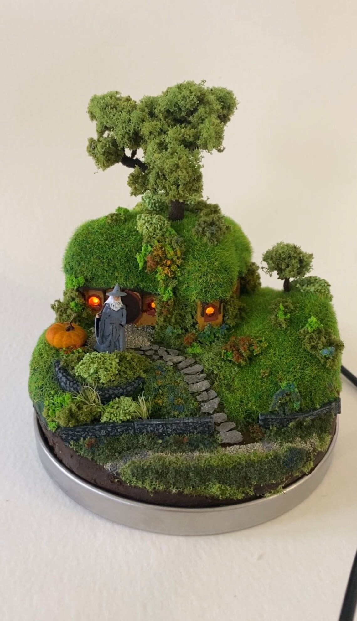 The Shire Bag End Diorama Miniature From Lord of the - Etsy