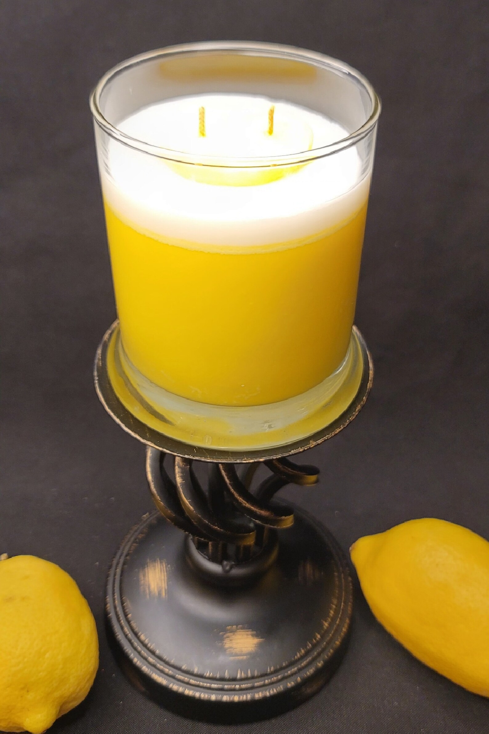 Lemon Squeezy Breezy Candle | Lemon Scented Candle | Hand Poured in NC ...