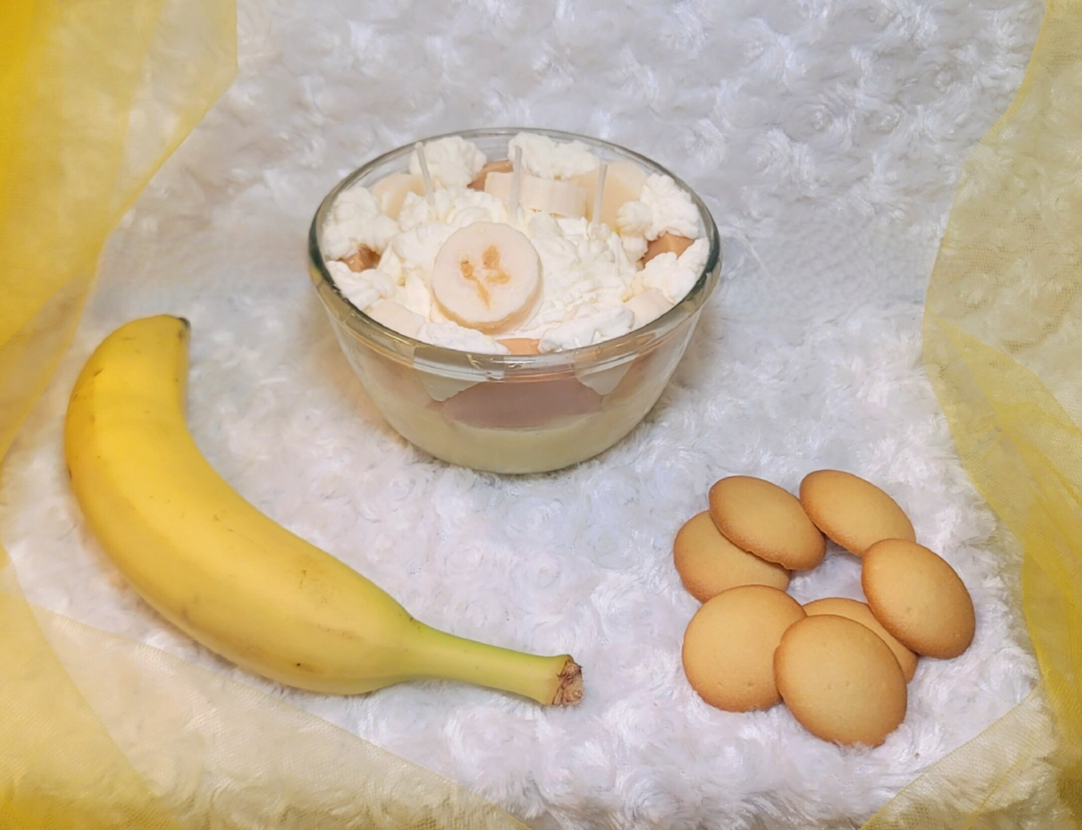 Nana's Banana Pudding Candle | Banana Scented Candle | Hand Poured in ...