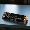 Custom Tour Guide Desk Name Plate, Tour Guide Metal Nameplate for Desk ...