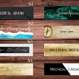 Custom Office Name Plate,modern Design Gold Acrylic,for Boss Gift - Etsy