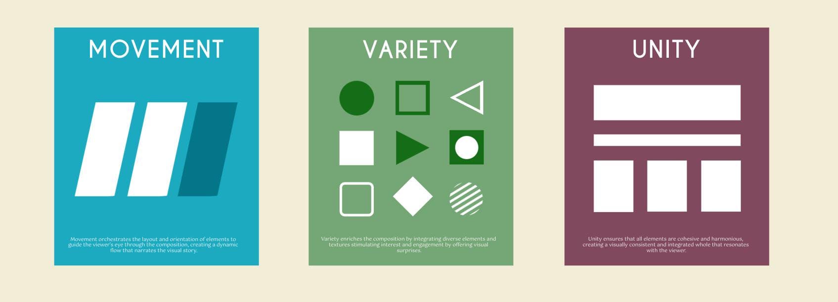 12 Principles of Design Poster | Graphic Design Print | Digital ...