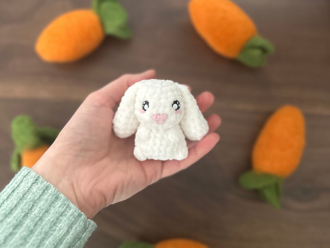 Rosalina Teeny Tiny Pocket Bunny Crochet PATTERN | Bunny Crochet ...