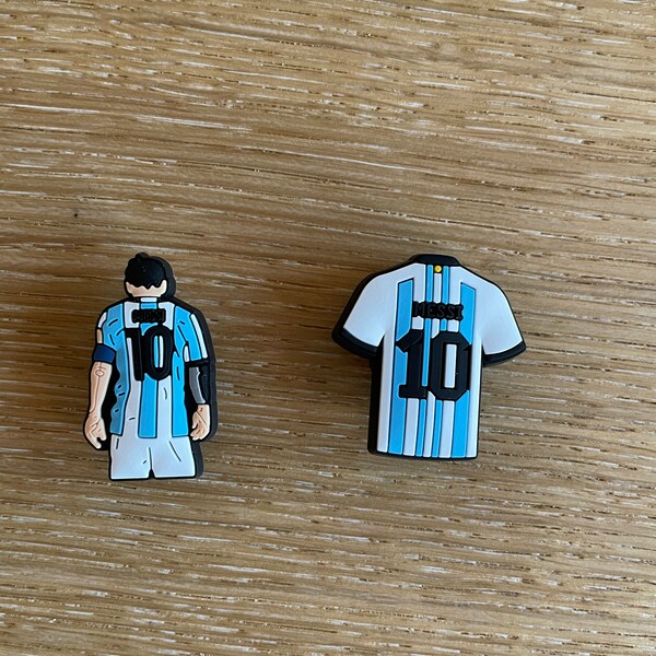 Messi Croc Jibbitz - Etsy Australia