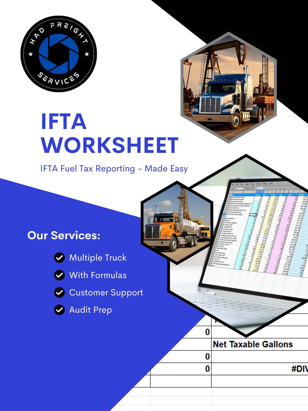 IFTA Worksheet - Multiple Trucks - Etsy