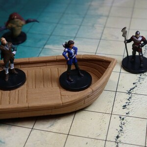 Cargo Boat Set With Crates and Barrels for Tabletop RPG D&D Pirates ...