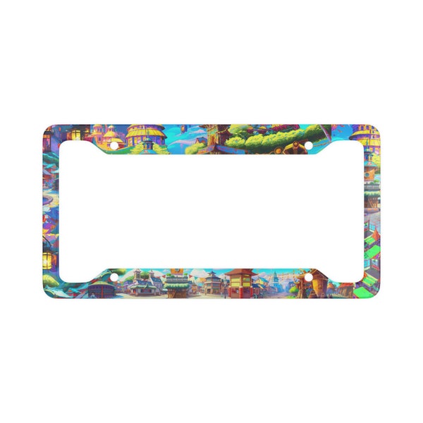 Studio Ghibli License Plate Frames - Etsy