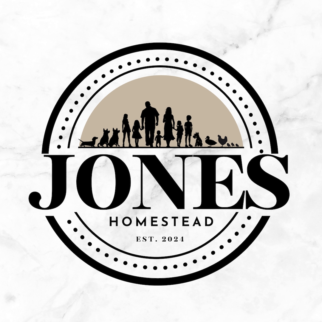 Custom Family Homestead Logo Png Design - Etsy