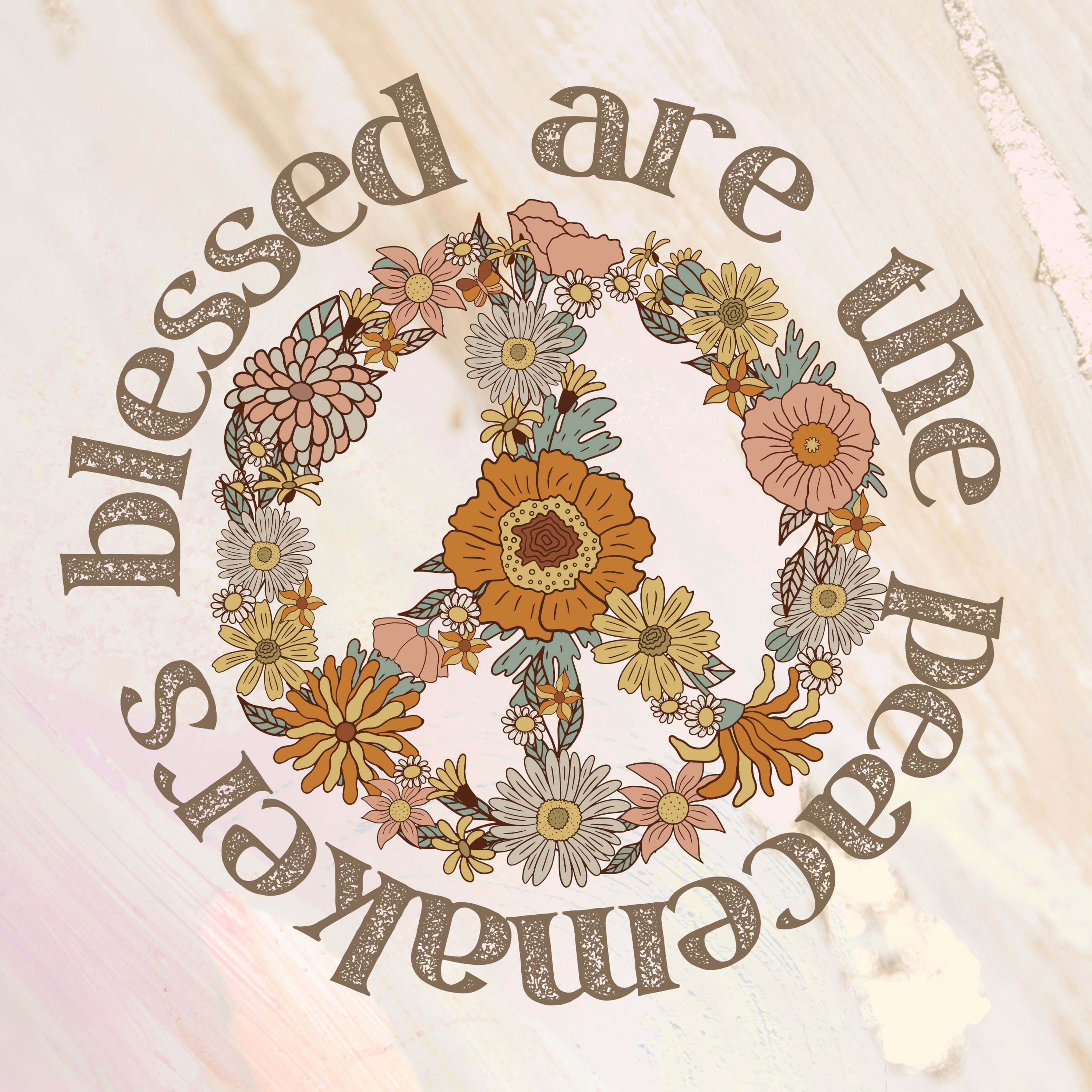 Blessed Are the Peacemakers Png Digital Design - Etsy