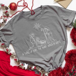 The Weary World Rejoices! Nativity Png in White and Black, Digital ...