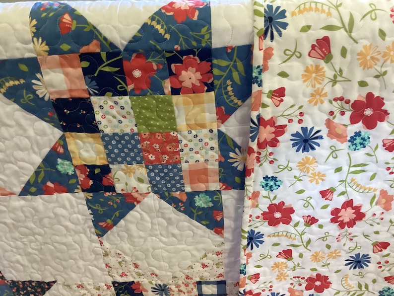 Patchwork Quilt - Etsy