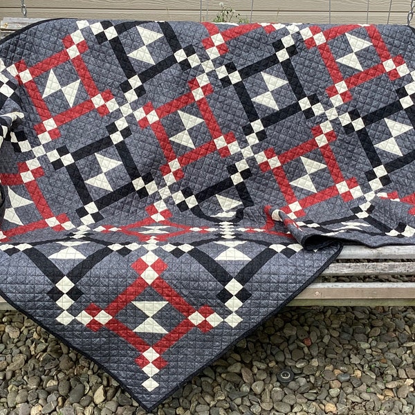 Masculine Quilt - Etsy