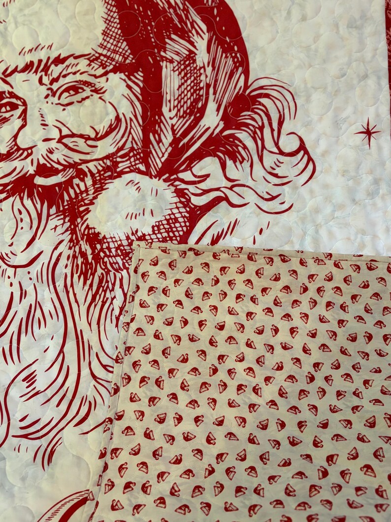 Christmas Quilt - Etsy