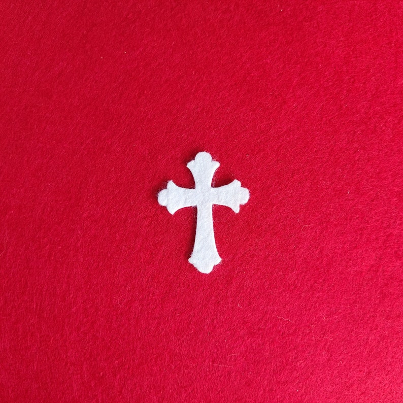 Die Cut Felt Cross Felt Craft Supplies Cross Sewing Craft Projects Felt ...