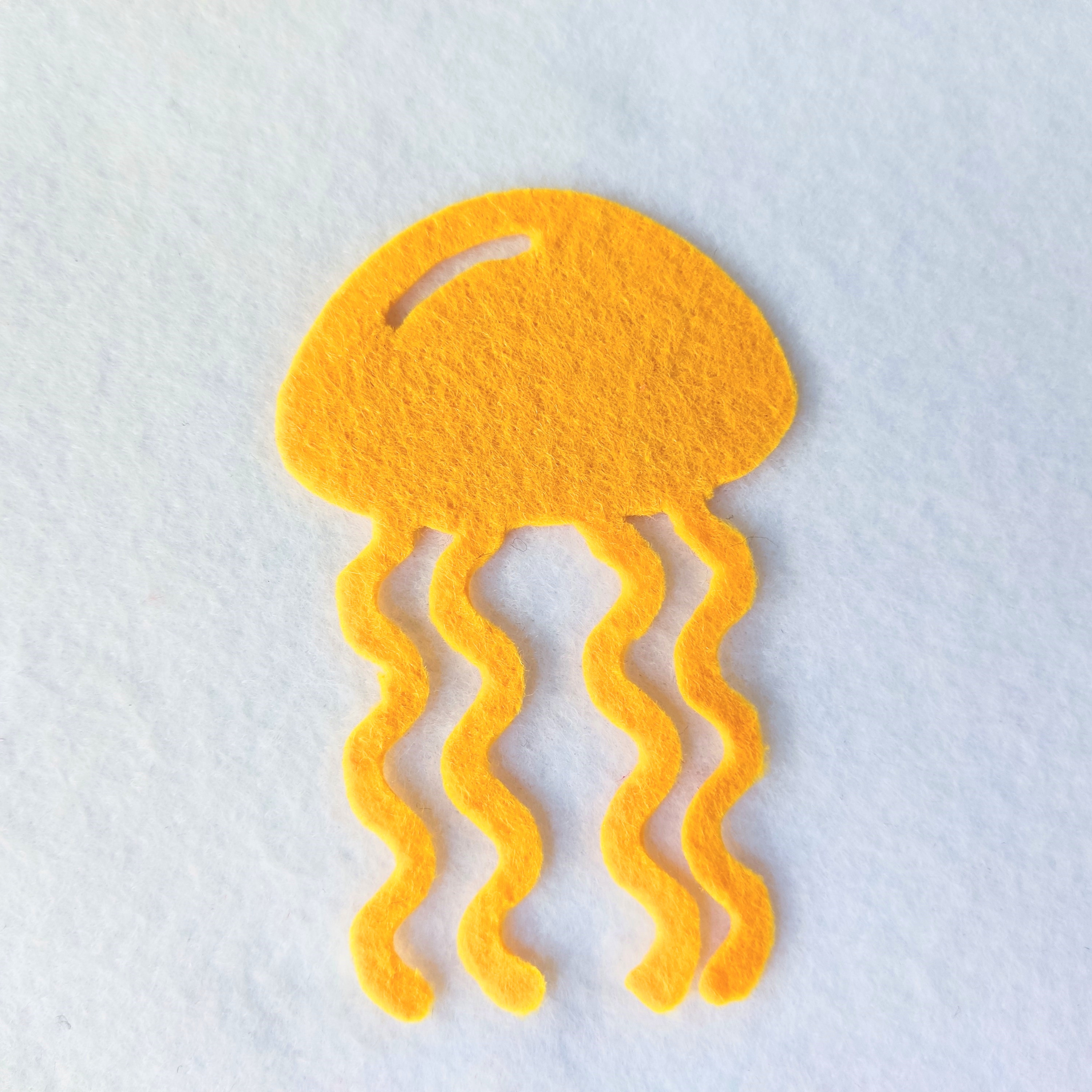 Die Cut Felt Jellyfish Felt Craft Supplies Jellyfish Sewing Craft ...