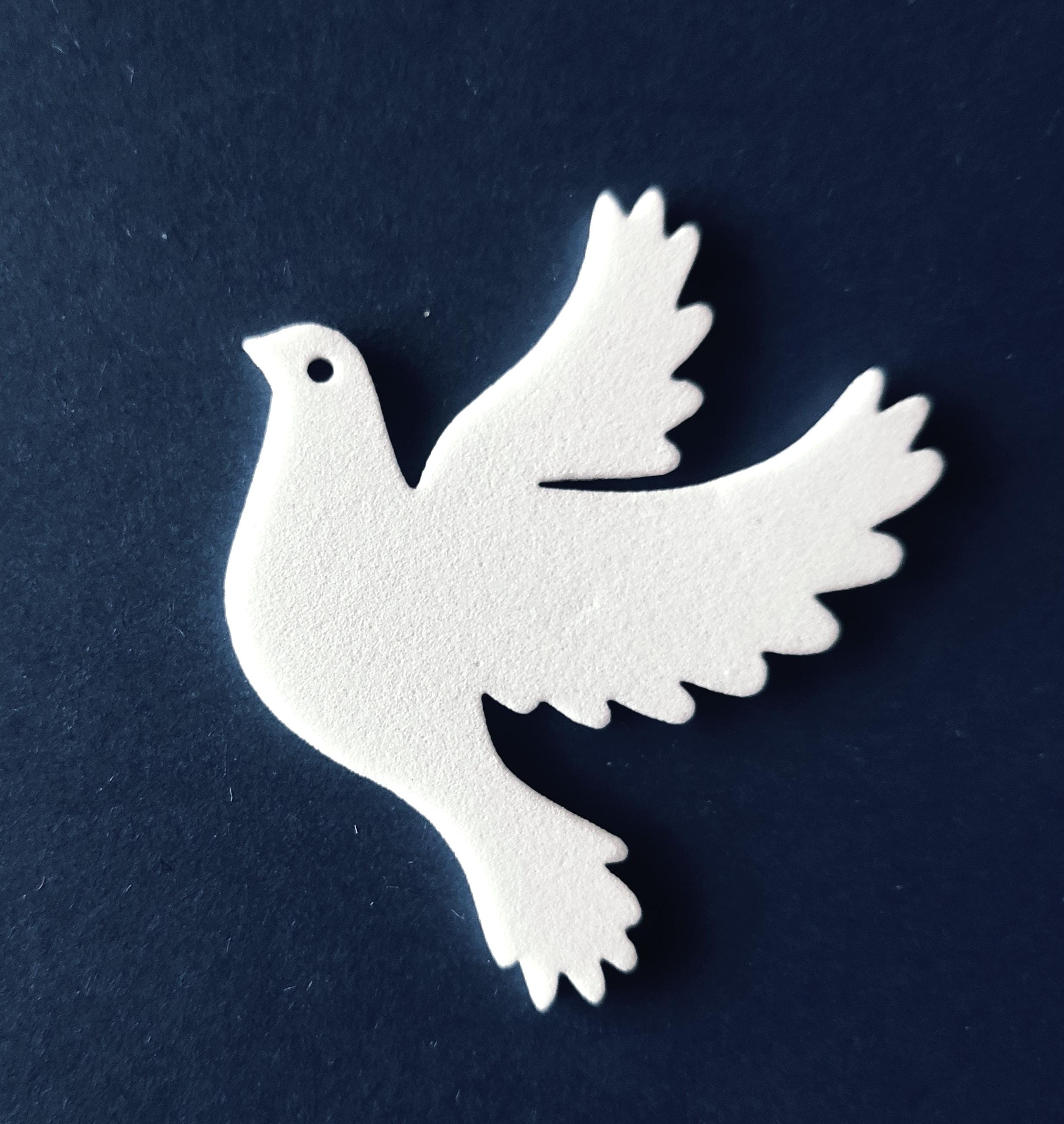 Dove Cutouts Foam EVA Dove Die Cut Foam Craft Supplies Christmas ...