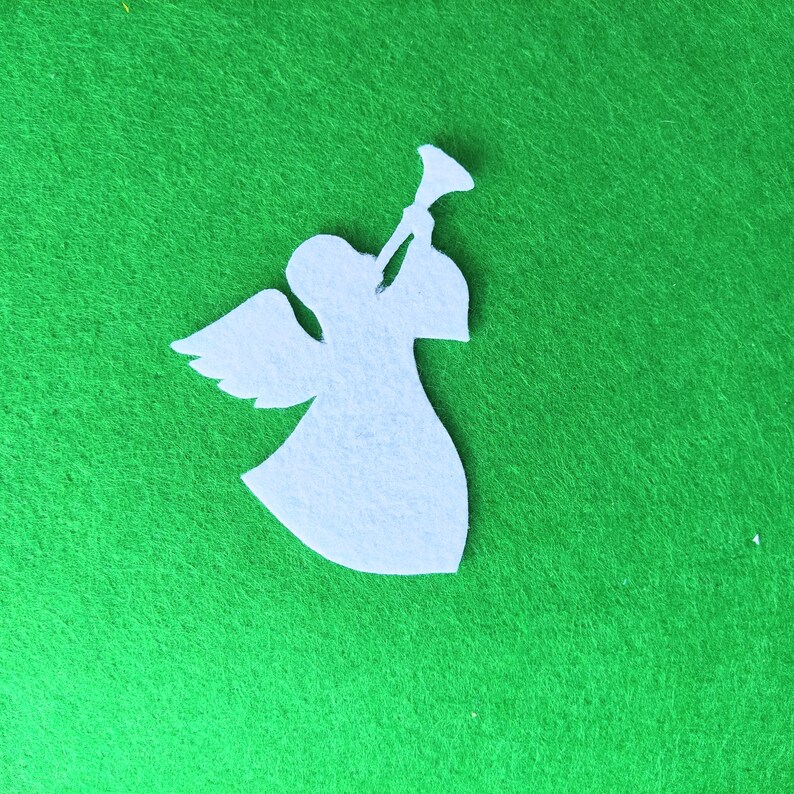Felt Angel Ornament Felt Craft Supplies Easter Angel Sewing Craft ...